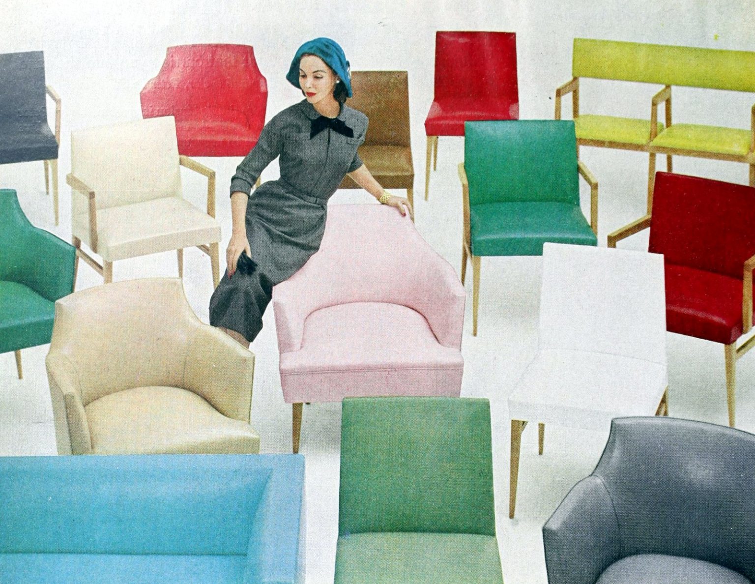 60+ 1960s chairs in mod & other oh-so-retro styles - Click Americana
