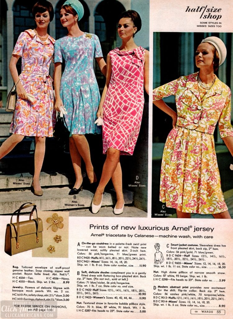 Relive the timeless charm of these elegant dresses from 1968 that we ...