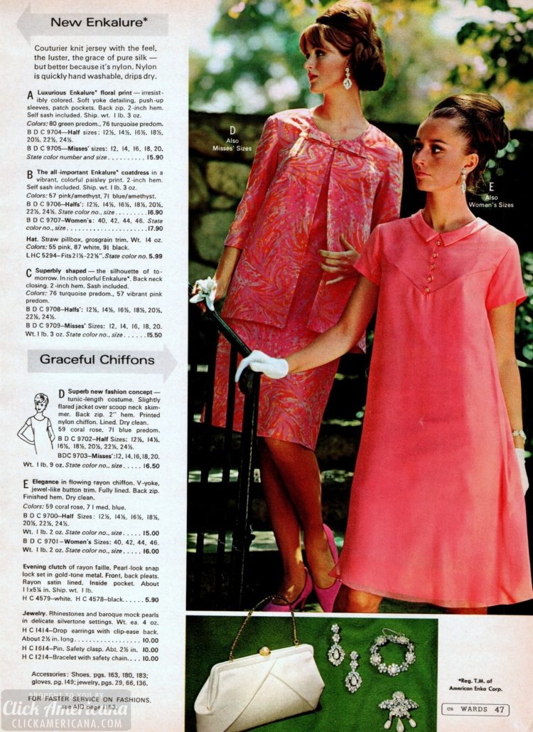 Relive the timeless charm of these elegant dresses from 1968 that we ...