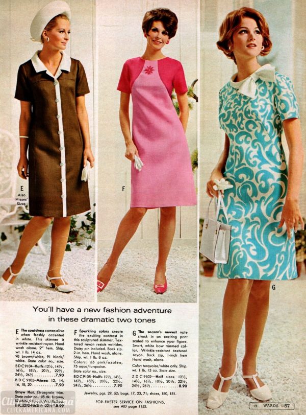 Charming & bold dresses from 1968 that turned everyday style into ...