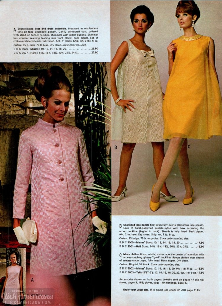 Charming & bold dresses from 1968 that turned everyday style into ...