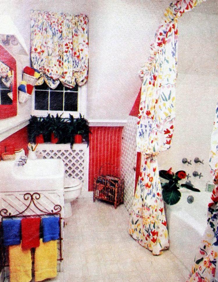 1980s bathroom decor & color schemes for that real retro look - Click ...