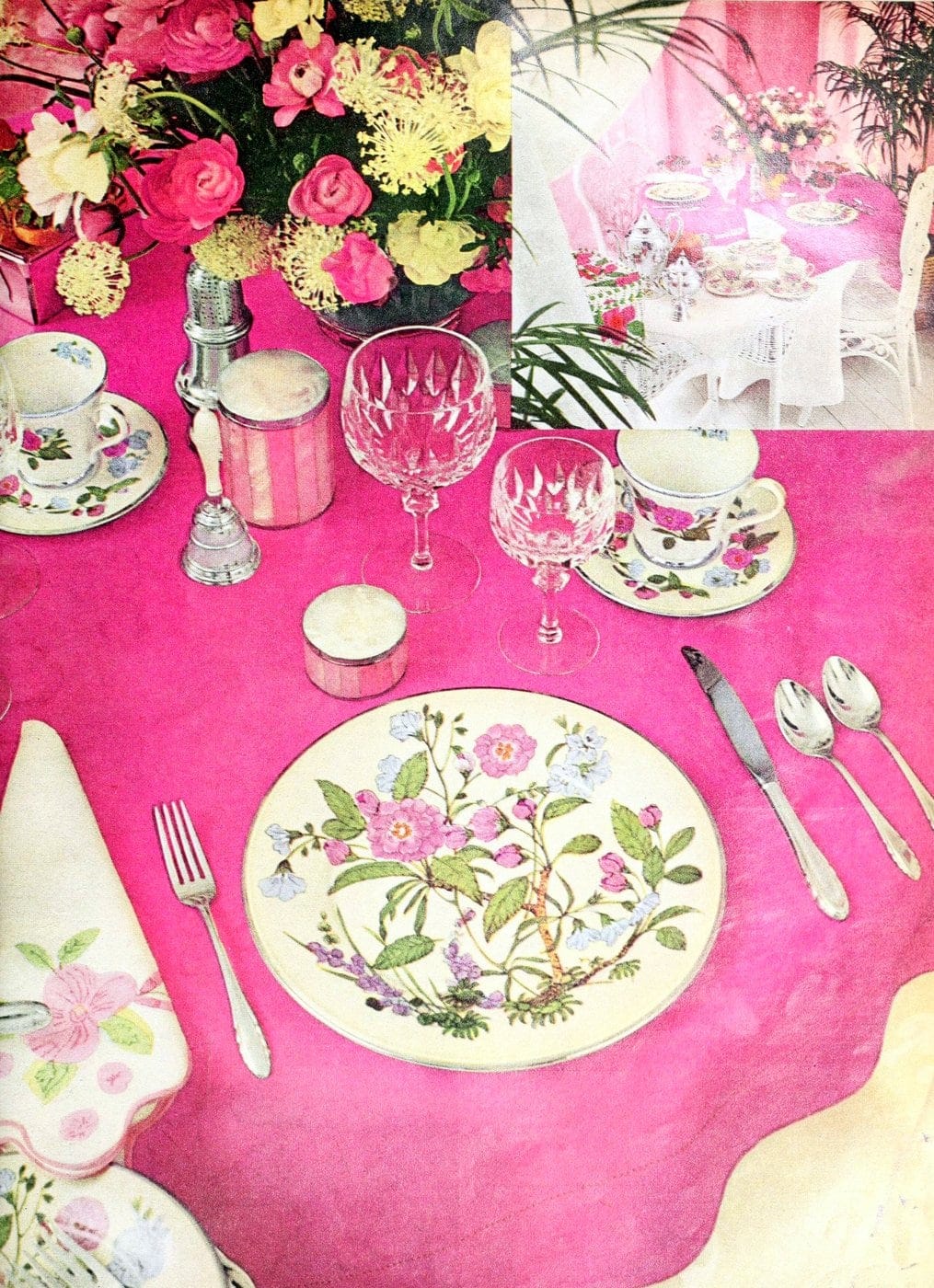112+ beautiful vintage 70s table setting ideas - Click Americana