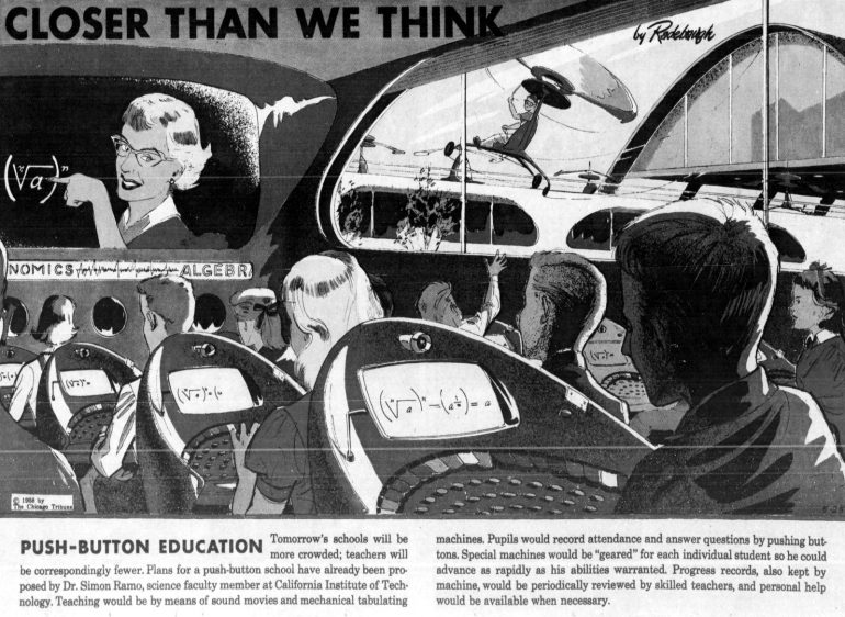 Retro futurism: In the 1950s & 60s, experts predicted an amazing Y2K ...