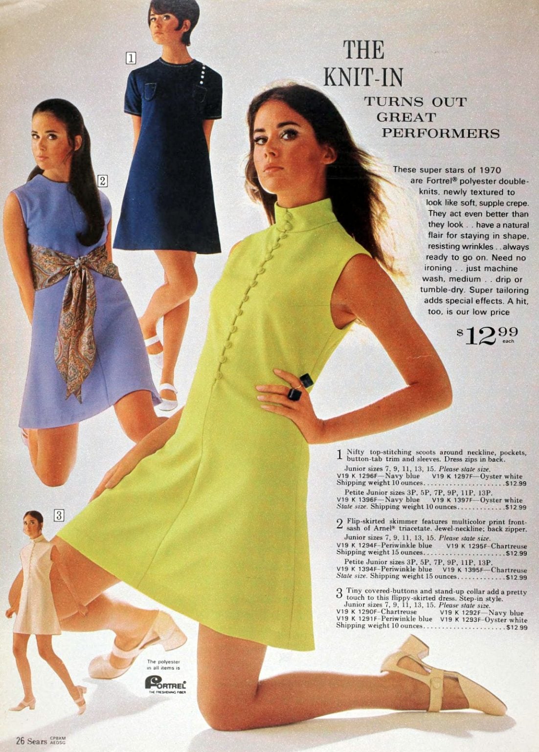 The most popular 1970 dresses were a groovy blend of boldness ...