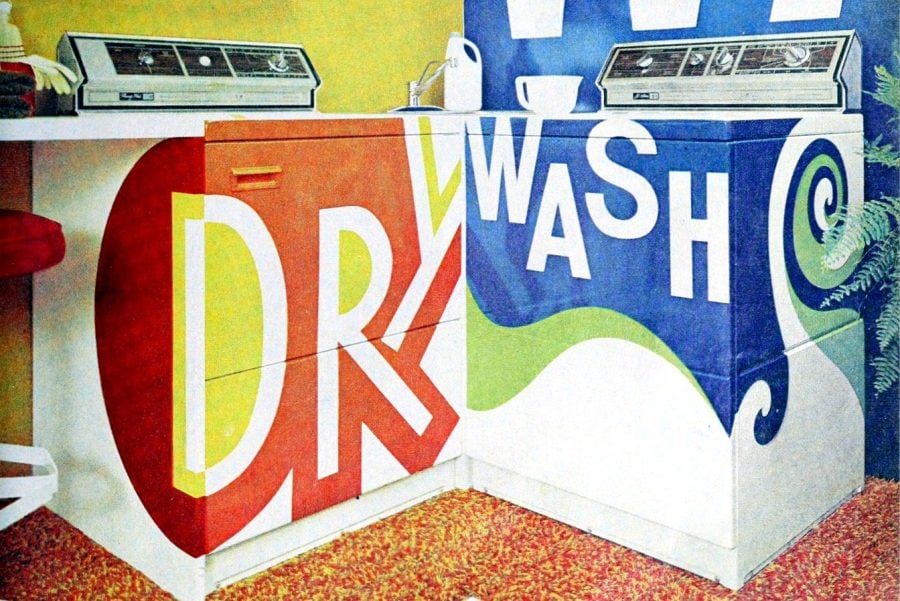 These 20 retro laundry rooms had style - Click Americana