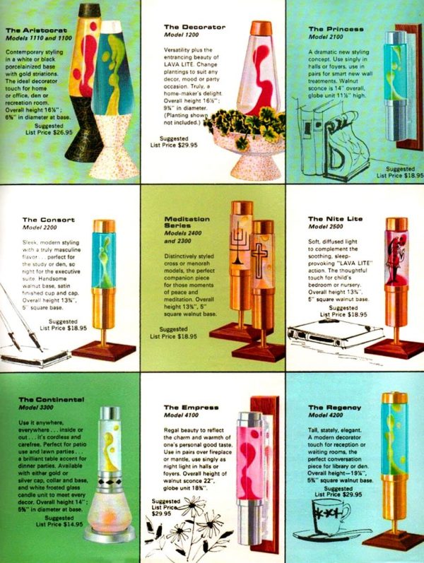 Vintage lava lamps: They were 'like wild - way out!' (1960s & 1970s ...