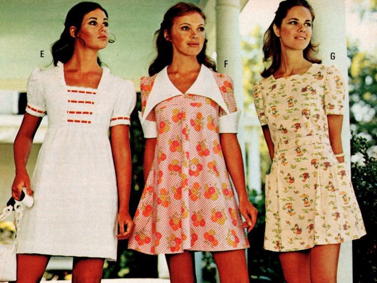 50 vintage mini dresses & cute miniskirts from the 60s & 70s - Click ...