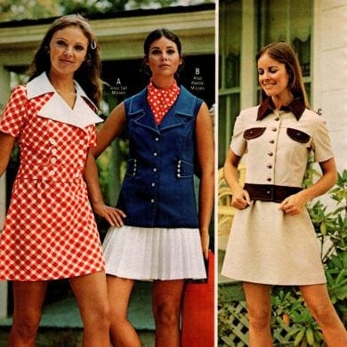 50 vintage mini dresses & cute miniskirts from the 60s & 70s - Click ...
