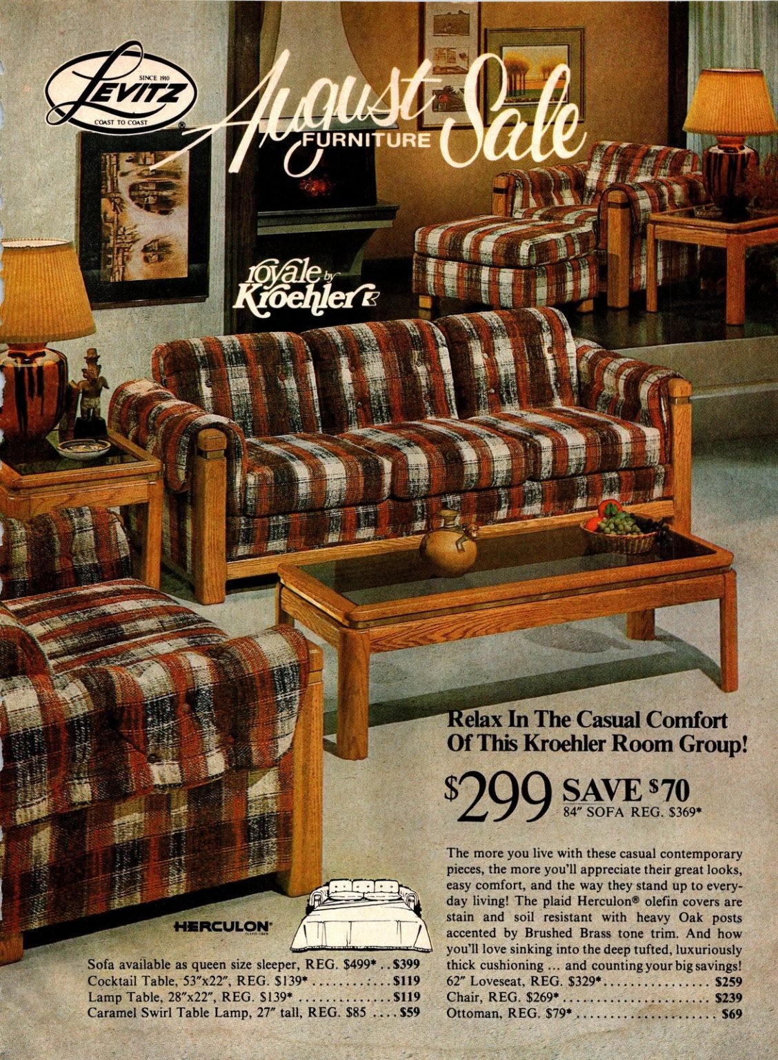 Vintage 70s couches: These 70+ bold sofa styles & sectionals defined a ...