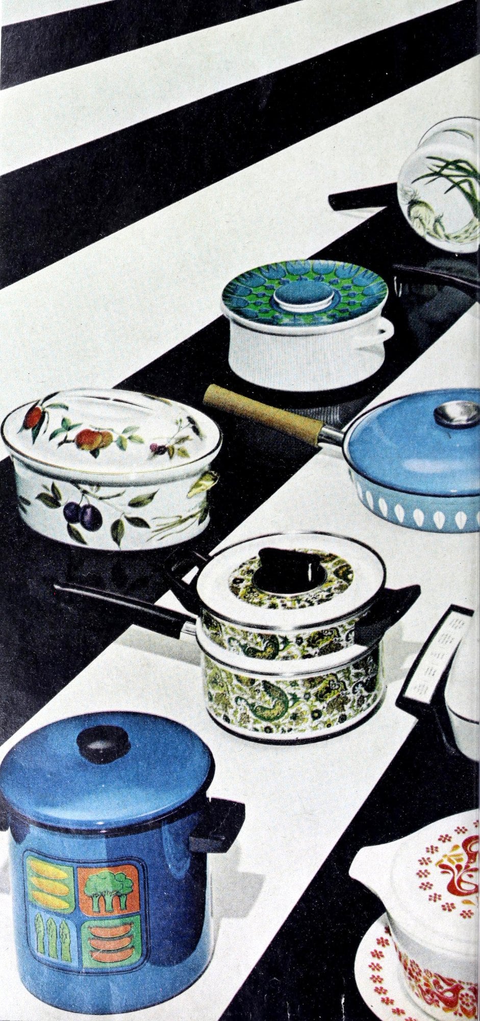 These vintage pots and pans from the 70s may seem kitschy now, but they ...