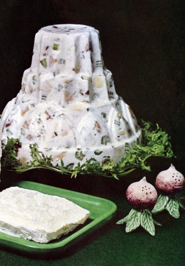 Creamy chicken salad mold: A really retro recipe from 1965 - Click ...