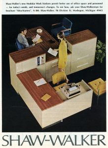 See old office cubicles & retro open plan office layouts from the '70s ...