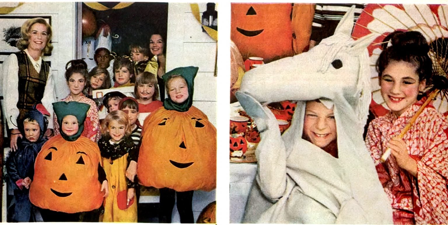 These vintage Halloween masks & costumes may seem weird now, but were ...