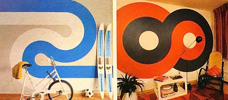 Supergraphics are ready for their comeback! Get vintage decor ...