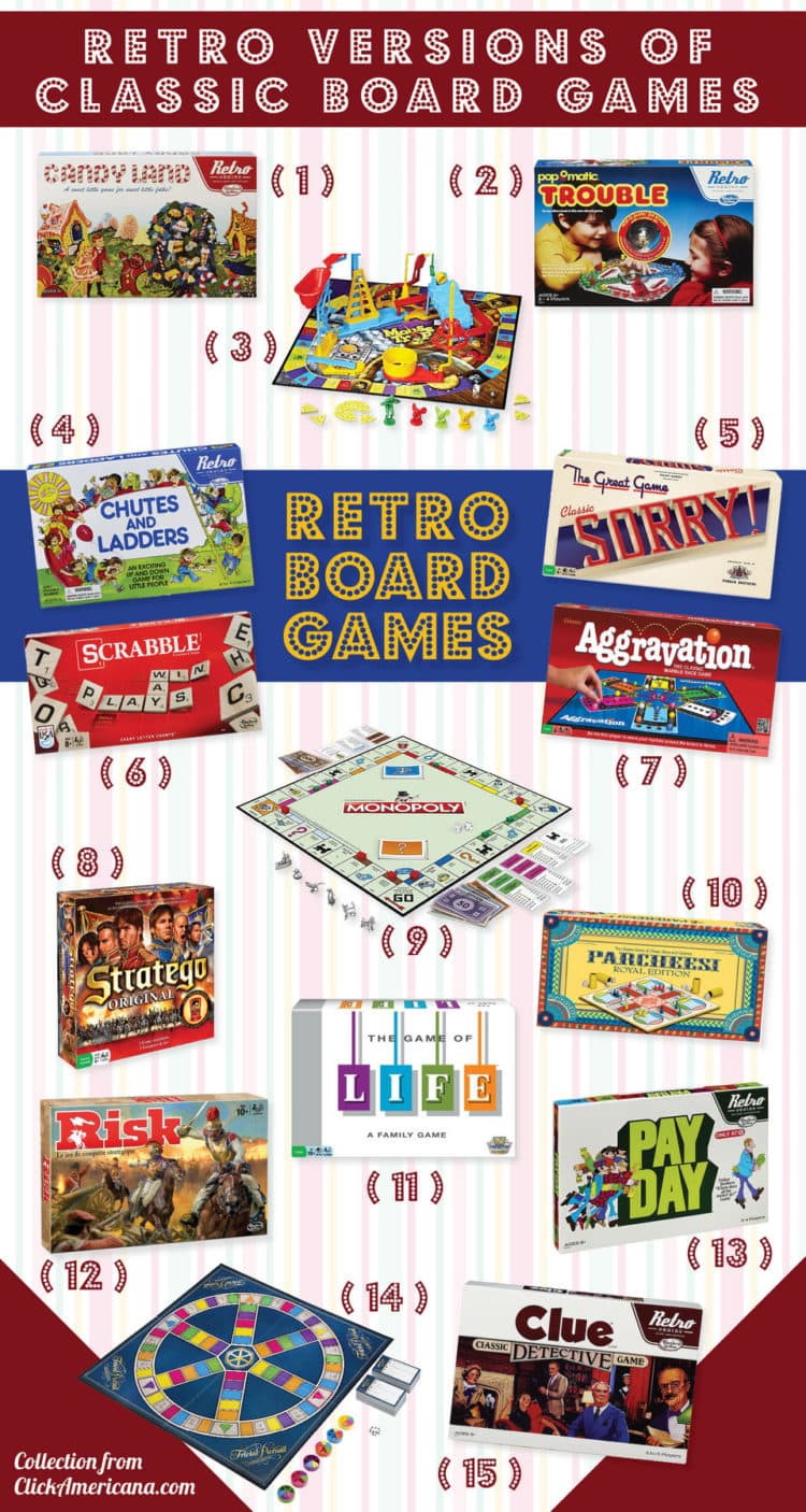 Retro Board Games