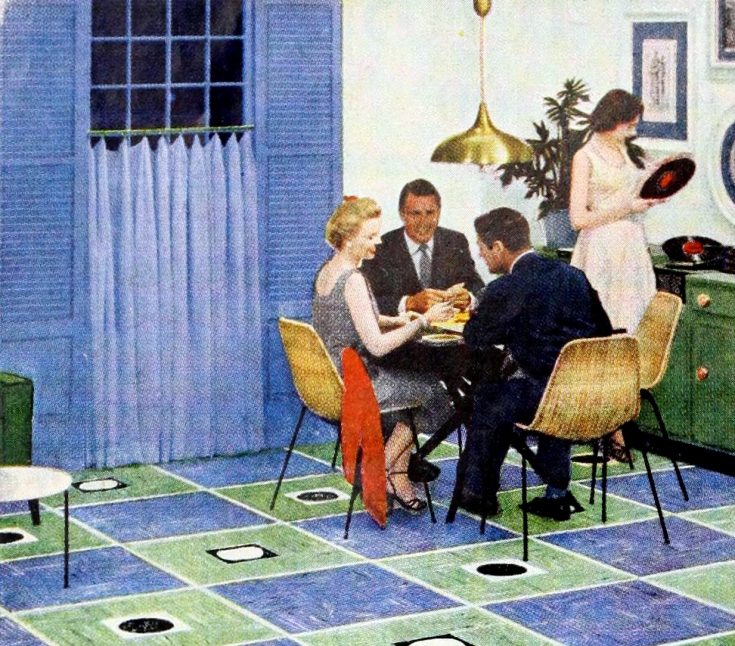See 40 stylish vintage window coverings from the '50s - Click Americana