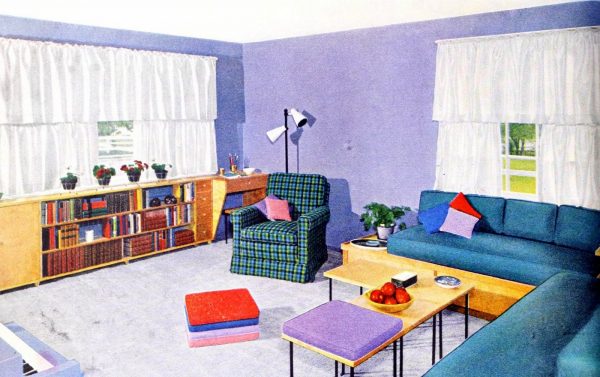 See 40 stylish vintage window coverings from the '50s - Click Americana