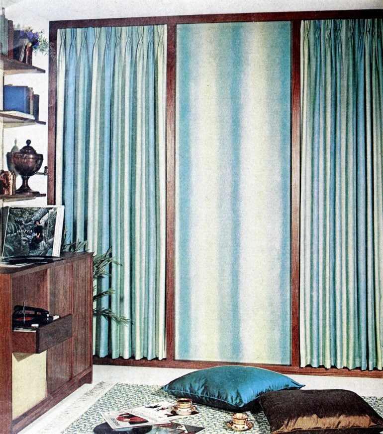 These 25 unique mid-century curtains and drapes may inspire you or ...
