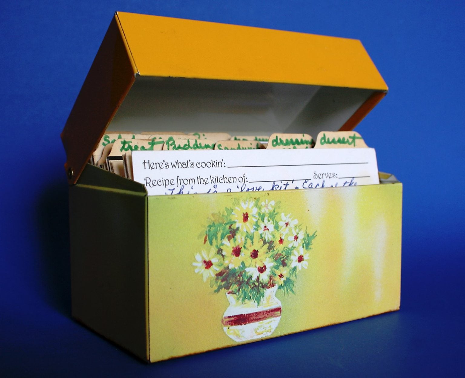 24 vintage recipe boxes: Before food blogs & recipe apps, these compact ...