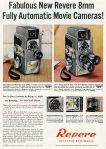 Check out some popular vintage home movie cameras from the 50s, 60s ...