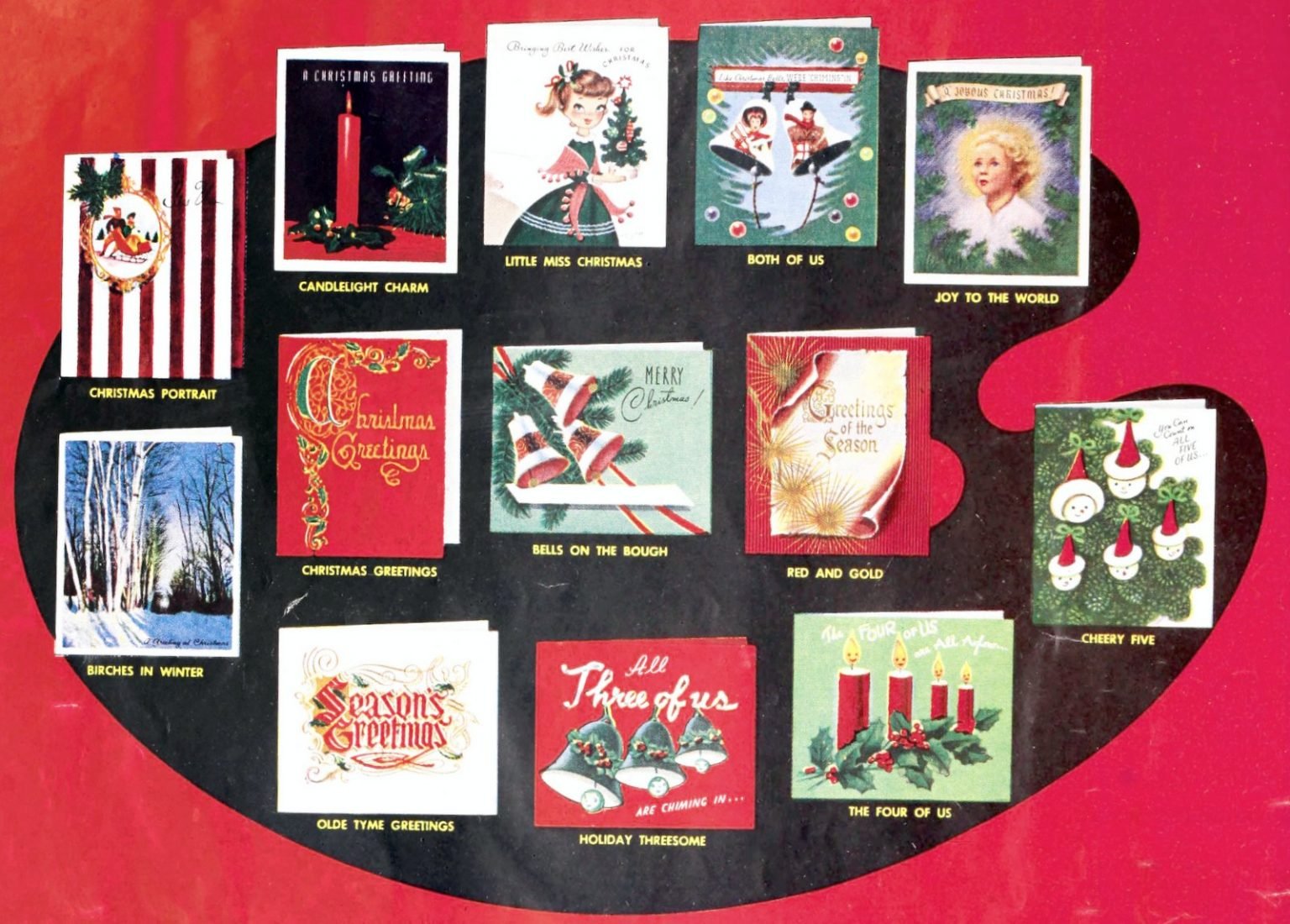 100 charming retro Christmas cards from the '50s and '60s - Click Americana
