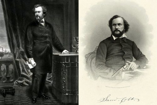 How gun inventor Samuel Colt, one of the richest men in America, died ...