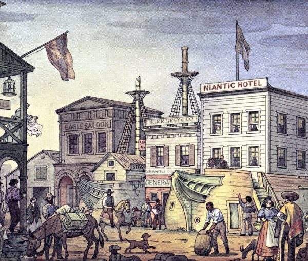 Why there are Gold Rush-era ships still buried under downtown San ...