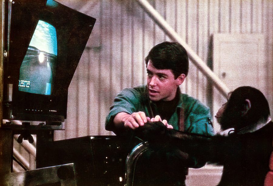 Project X: The chimp movie with Matthew Broderick & Helen Hunt (1987 ...