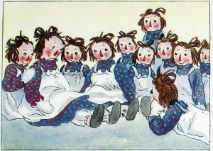 The Raggedy Ann doll has been charming children for over 100 years ...