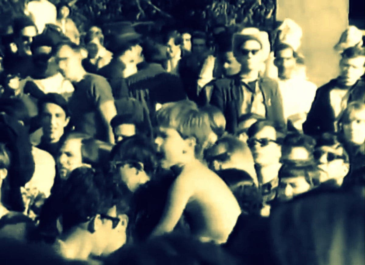 Allen Ginsberg and the San Francisco Human Be-In (1967) - Click Americana