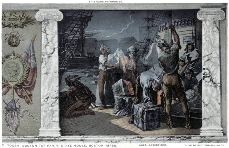 The true story of the Boston Tea Party (1773) - Click Americana