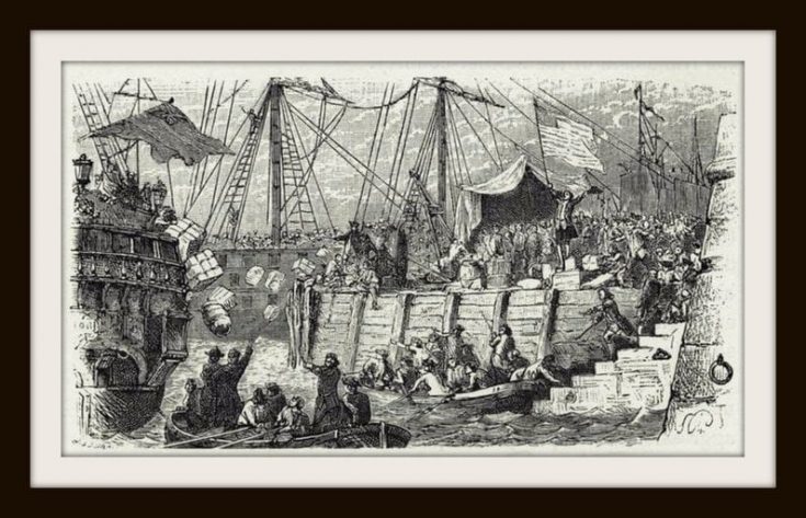 The true story of the Boston Tea Party (1773) - Click Americana