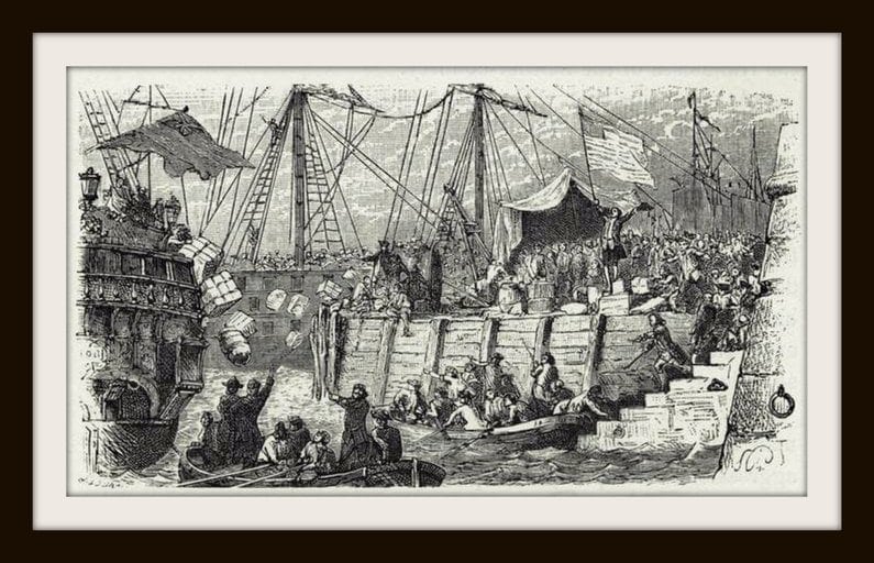 The true story of the Boston Tea Party (1773) - Click Americana