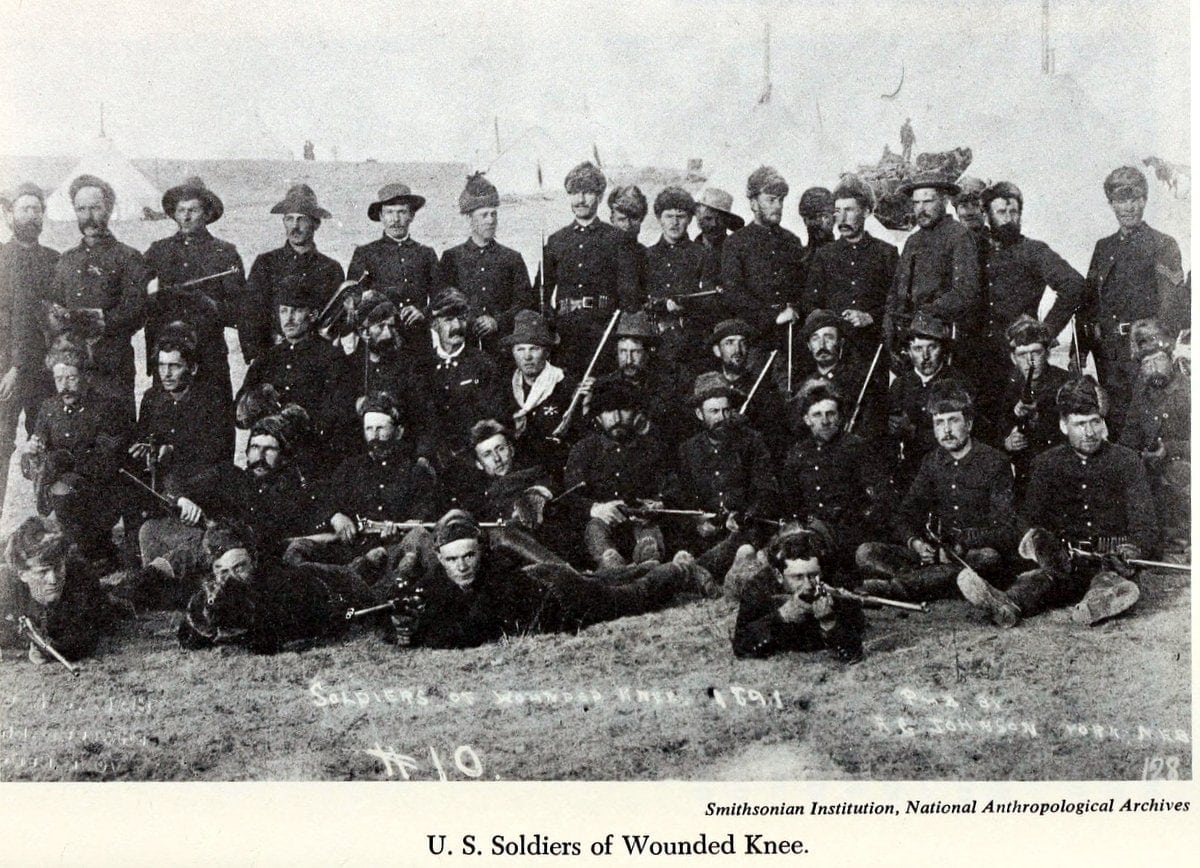 The history of the Wounded Knee Massacre: Reports from the scene, and ...