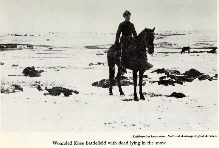 The history of the Wounded Knee Massacre: Reports from the scene, and ...