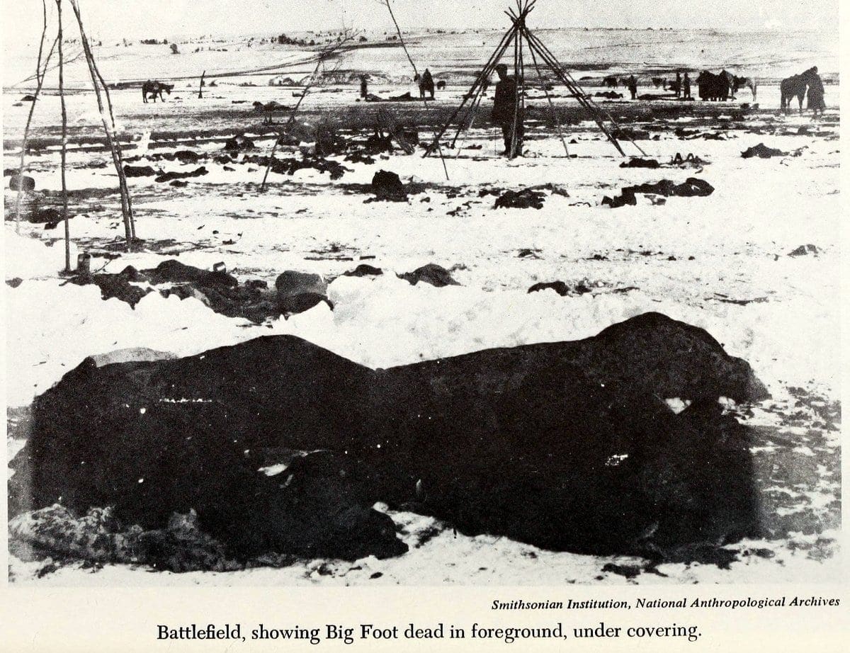 The history of the Wounded Knee Massacre: Reports from the scene, and ...