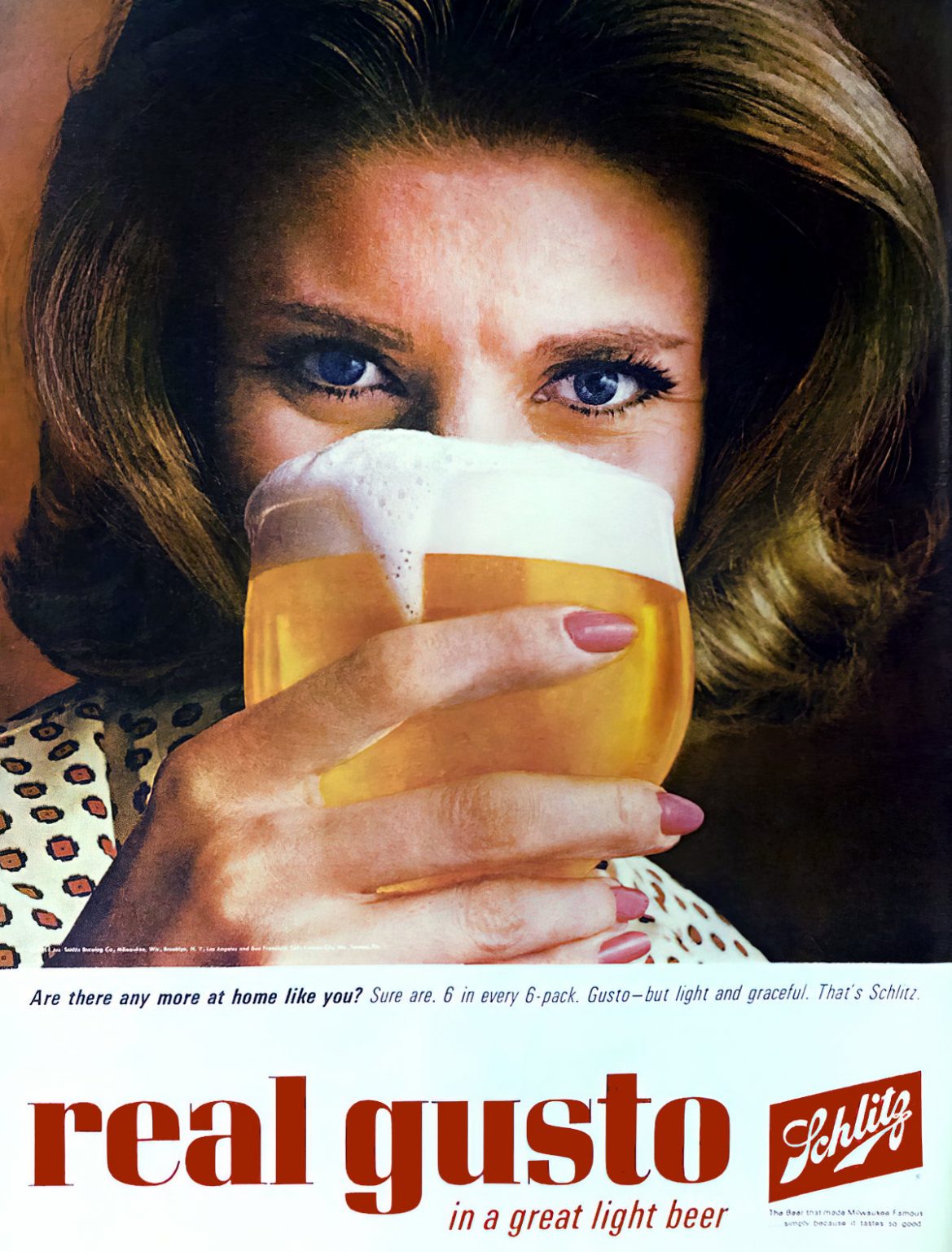 Schlitz beer through the decades: A look back at old ads & big claims ...