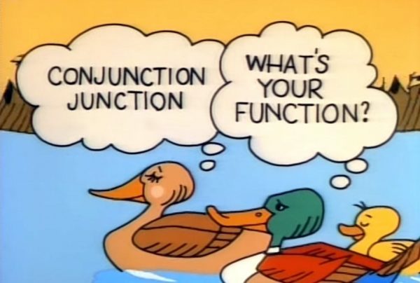 Conjunction Junction video & lyrics - Schoolhouse Rock (1973) - Click ...