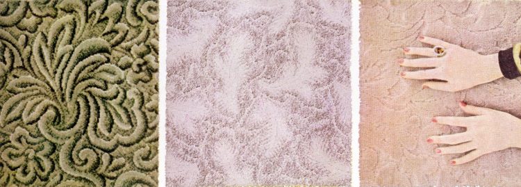 See 70 vintage sculptured & textured carpets that gave homes an old ...