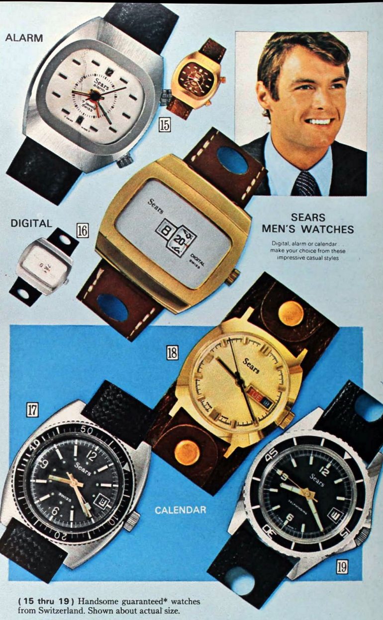 Vintage 1970s watches for men, women & kids in up-to-the minute styles ...