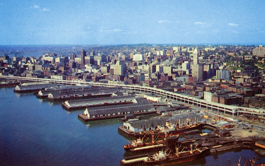 How the downtown Seattle skyline has changed over the past 150 years ...