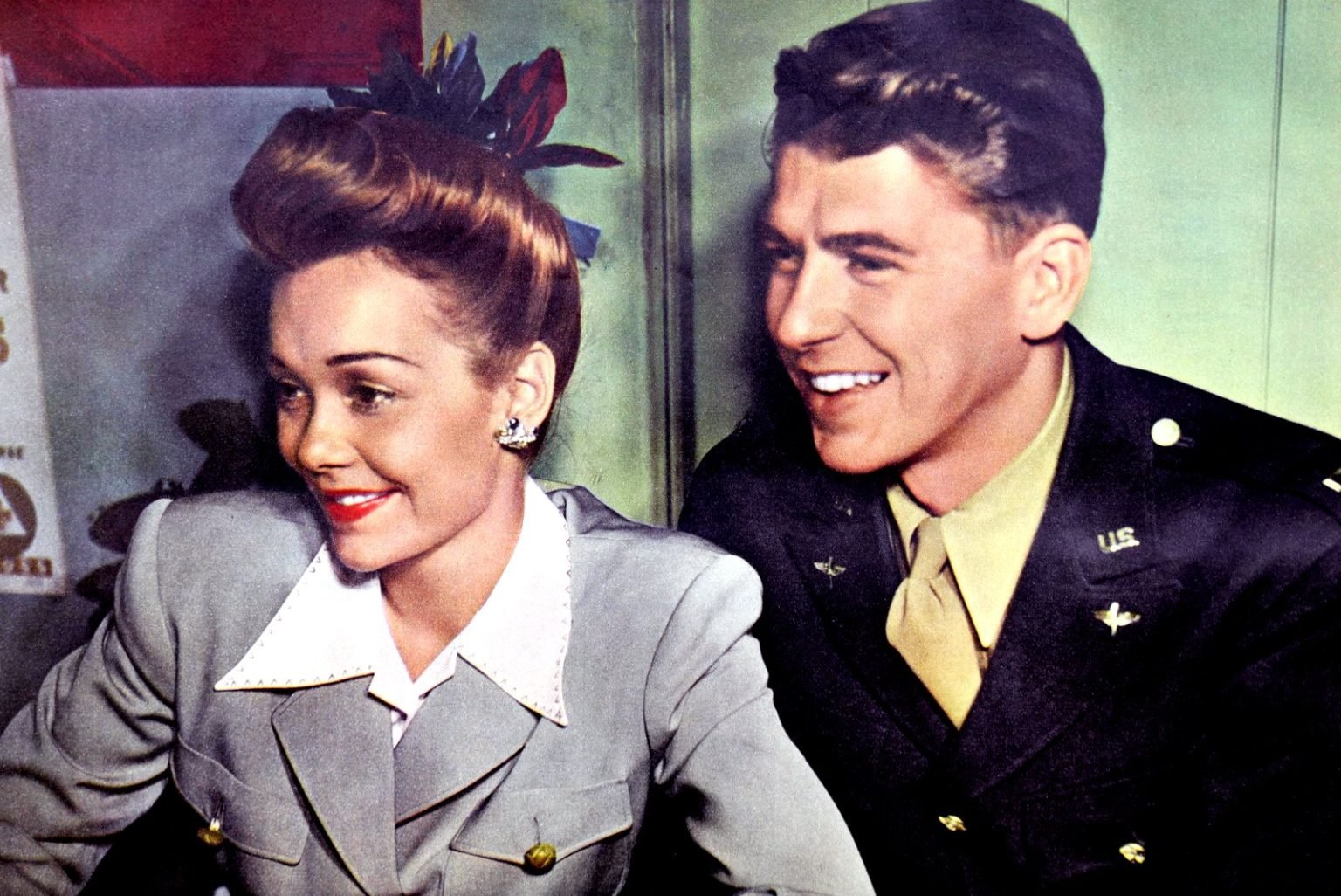 See young Ronald Reagan - the charismatic actor & a new dad - in the ...