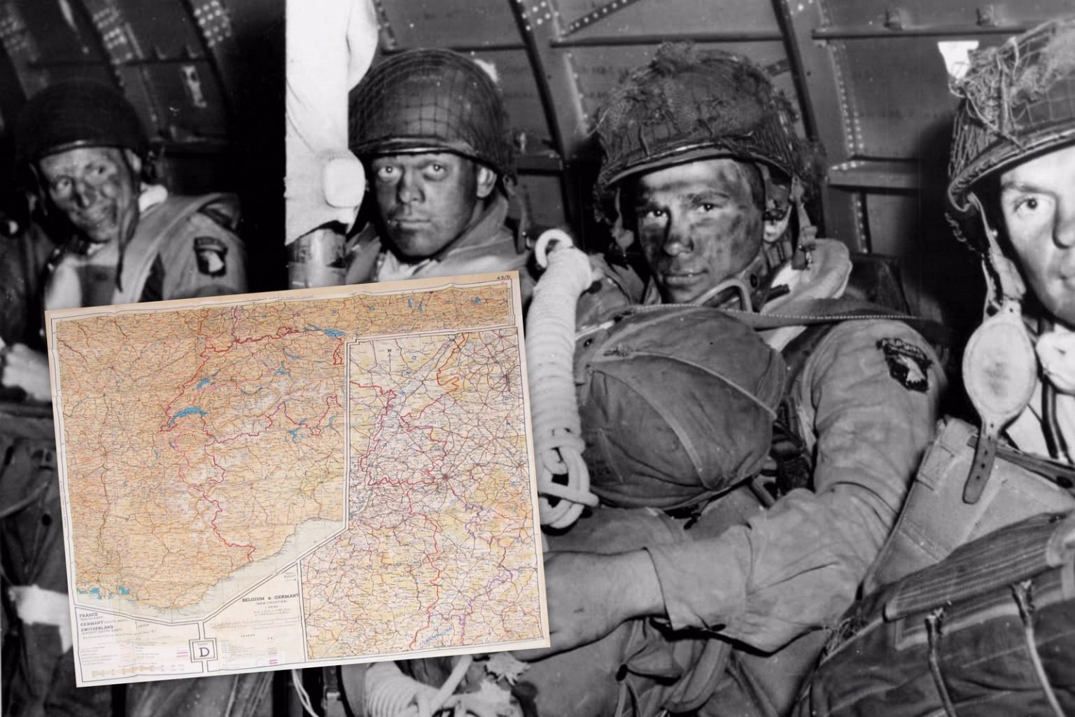 See WW2 escape & evasion maps the paratroopers used in 1944 - Click ...