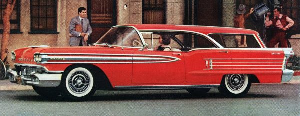What style of car was hip in the fifties? See the 1958 Oldsmobile's ...