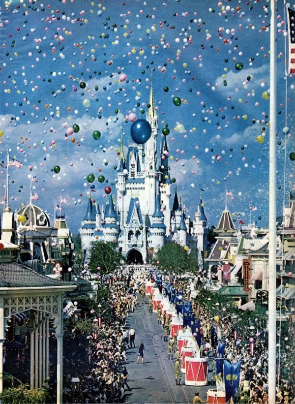 What Walt Disney World was like in when it opened in 1971, after ...