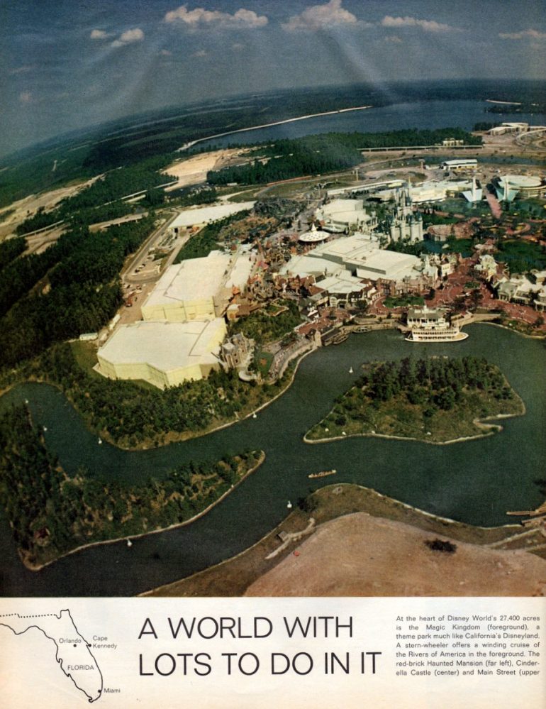 What Walt Disney World was like in when it opened in 1971, after ...