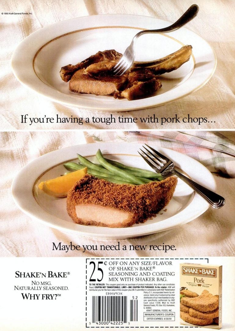 Remember these old Shake and Bake seasoned coating mixes that shook up ...