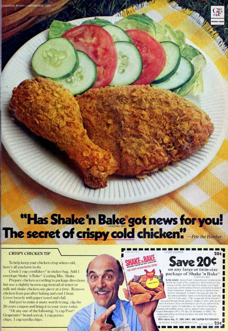 Remember these old Shake and Bake seasoned coating mixes that shook up ...
