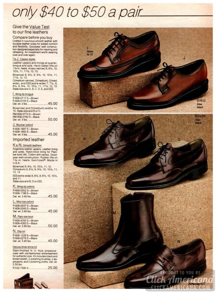 Stylish 80s men's shoes were all about the casual cool kicks, athletic ...